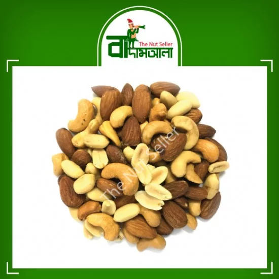 Golden Cocktail Nut Trio Premium (Roasted) 500 gm