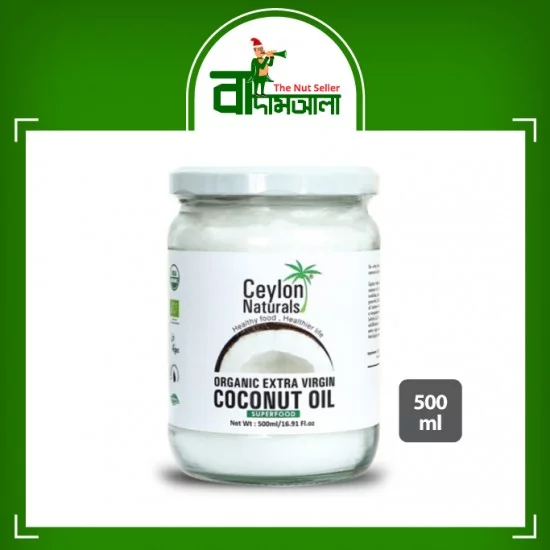 Ceylon Organic Extra Virgin Coconut Oil 500 ml